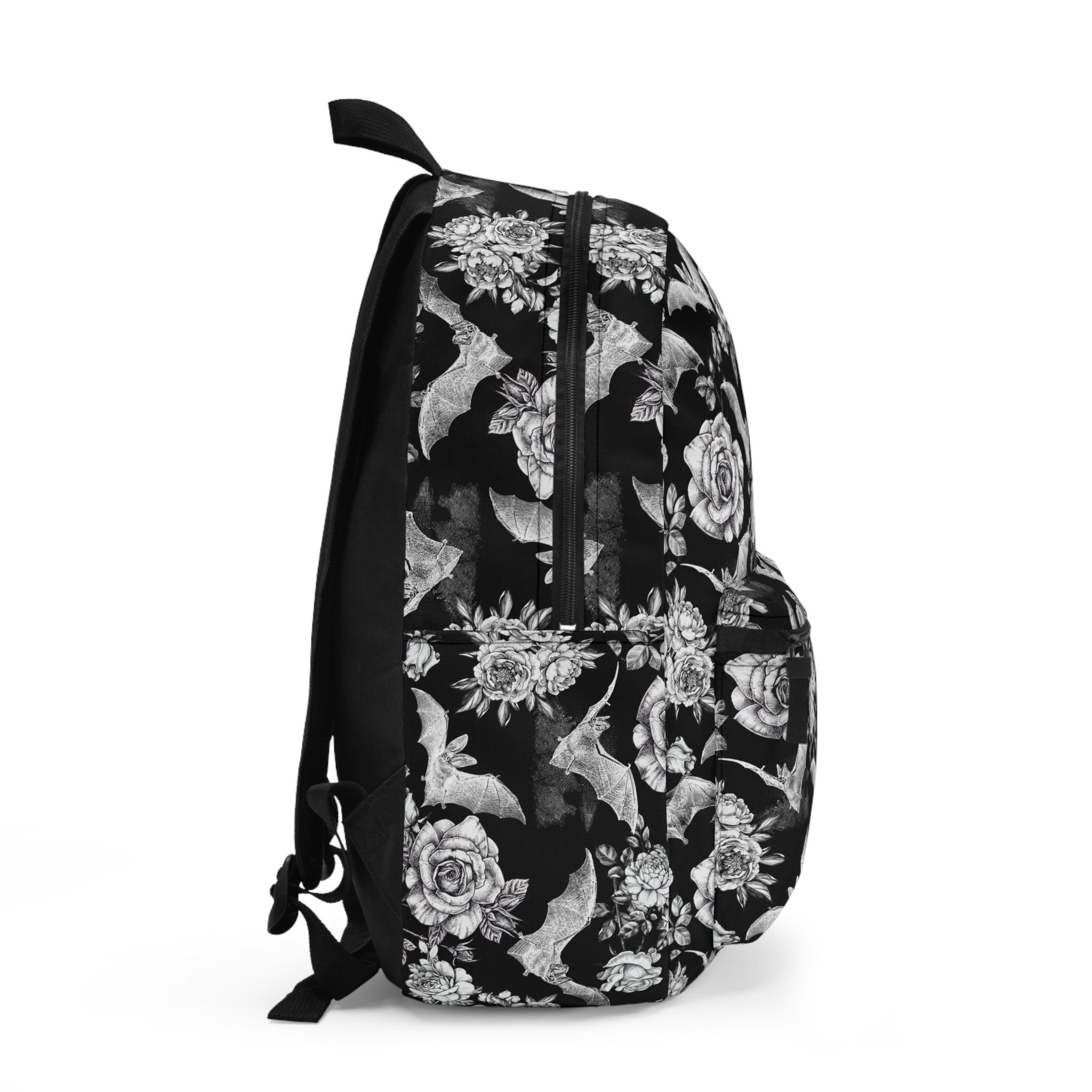 Gothic Bats Backpack Dark Academia Backpack Dark Cottagecore Rucksack ...