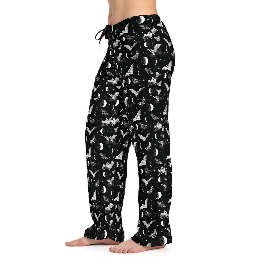 Bats & Moths Goth Women's Pajama Pants | | Plus Size Gothic Clothing ...