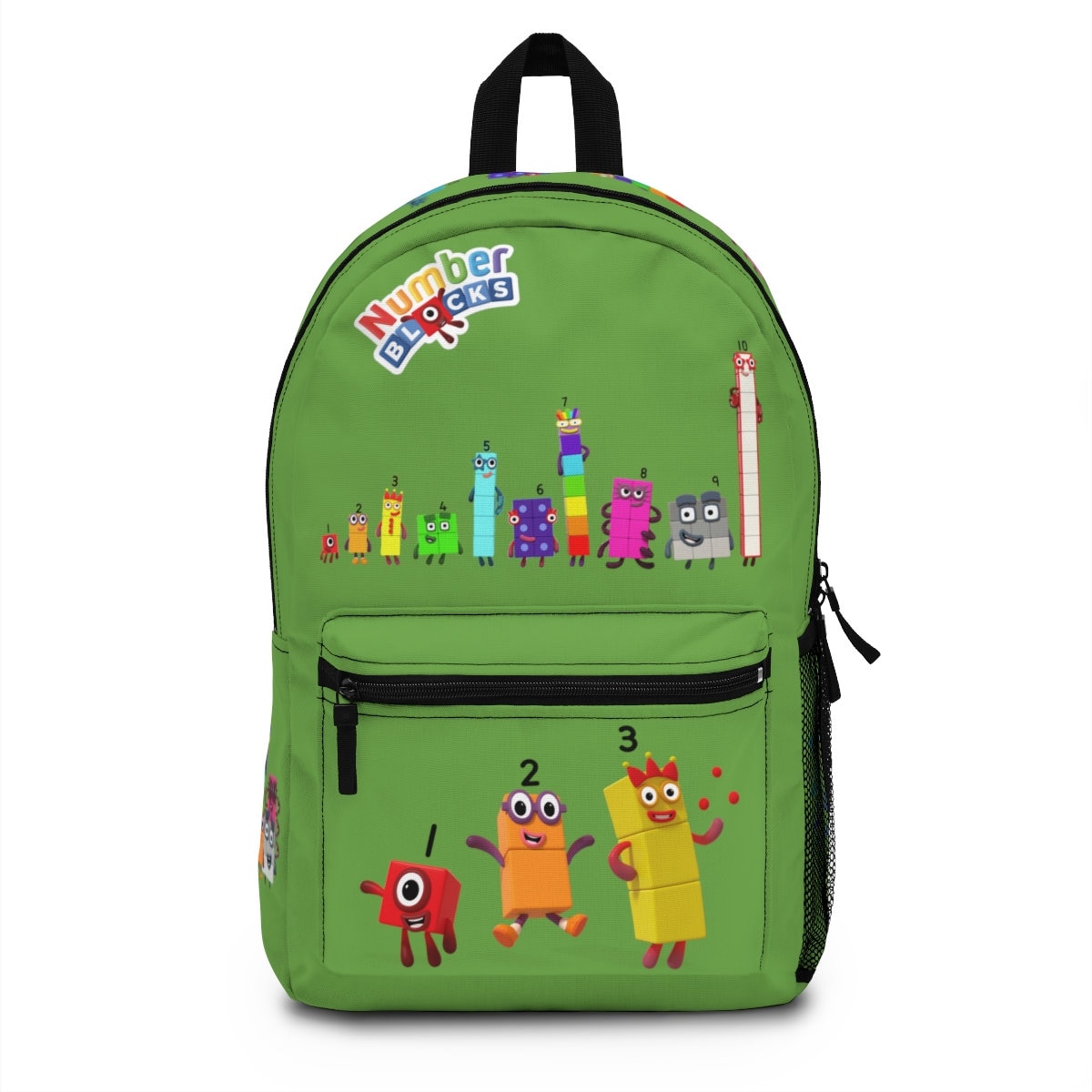 Numberblocks Backpack, 7 Color Options, Kids School Bag, Cartoon ...