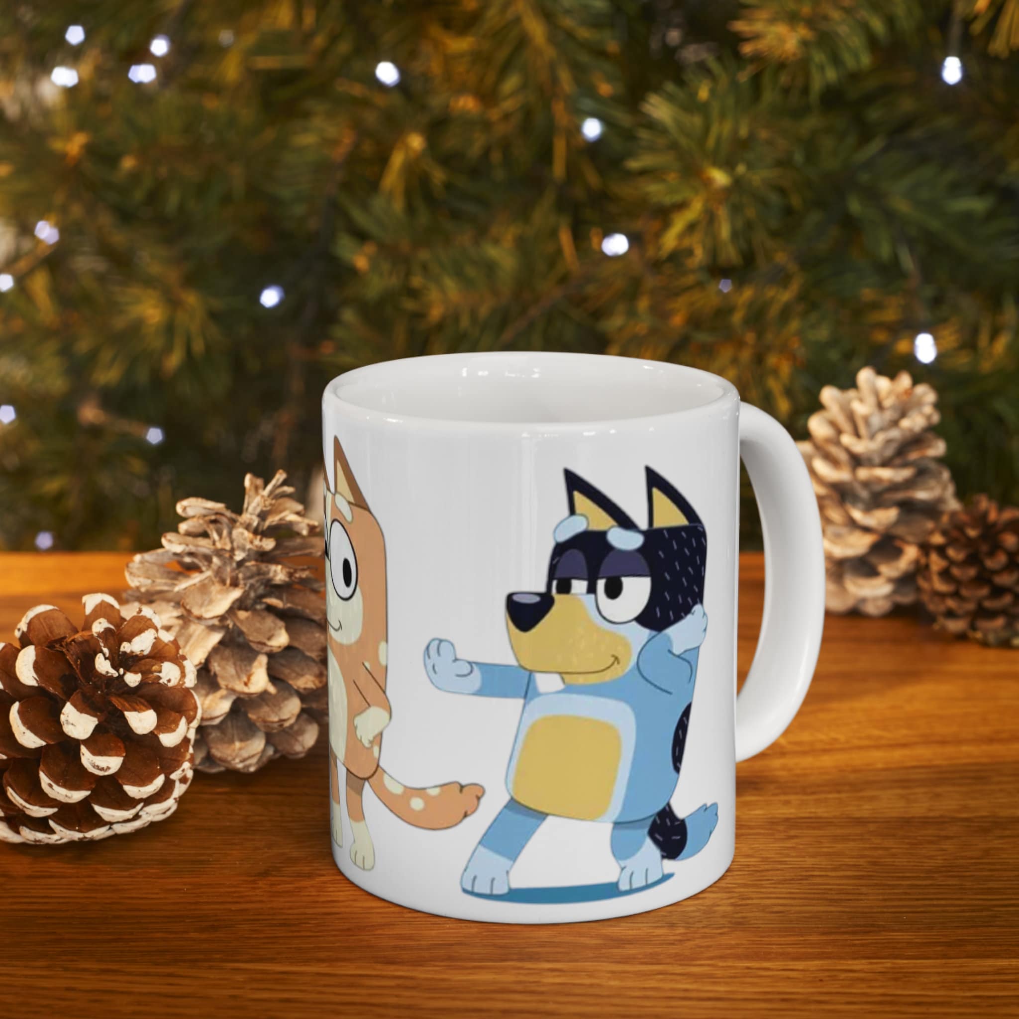 Bluey Heelers Ceramic Mug 11oz - Etsy