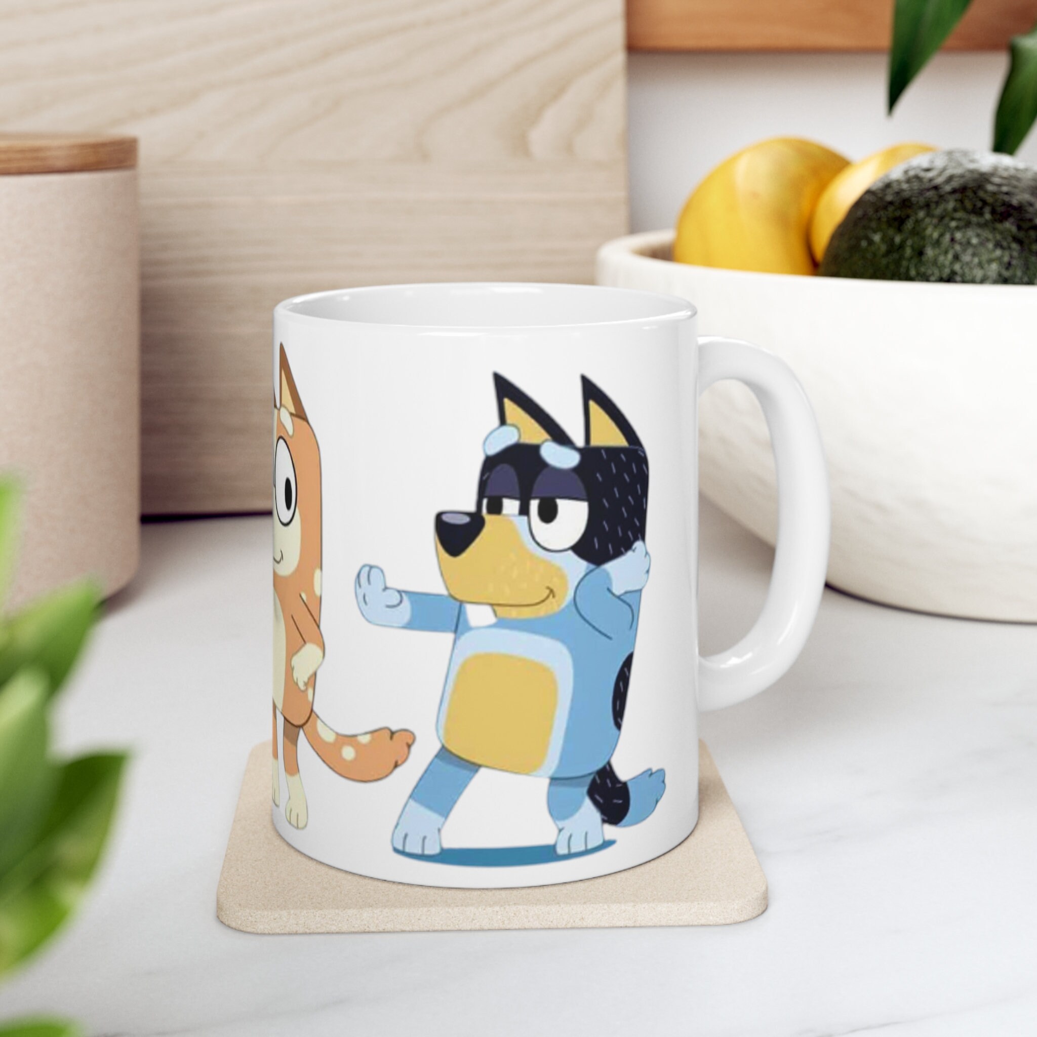 Bluey Heelers Ceramic Mug 11oz - Etsy