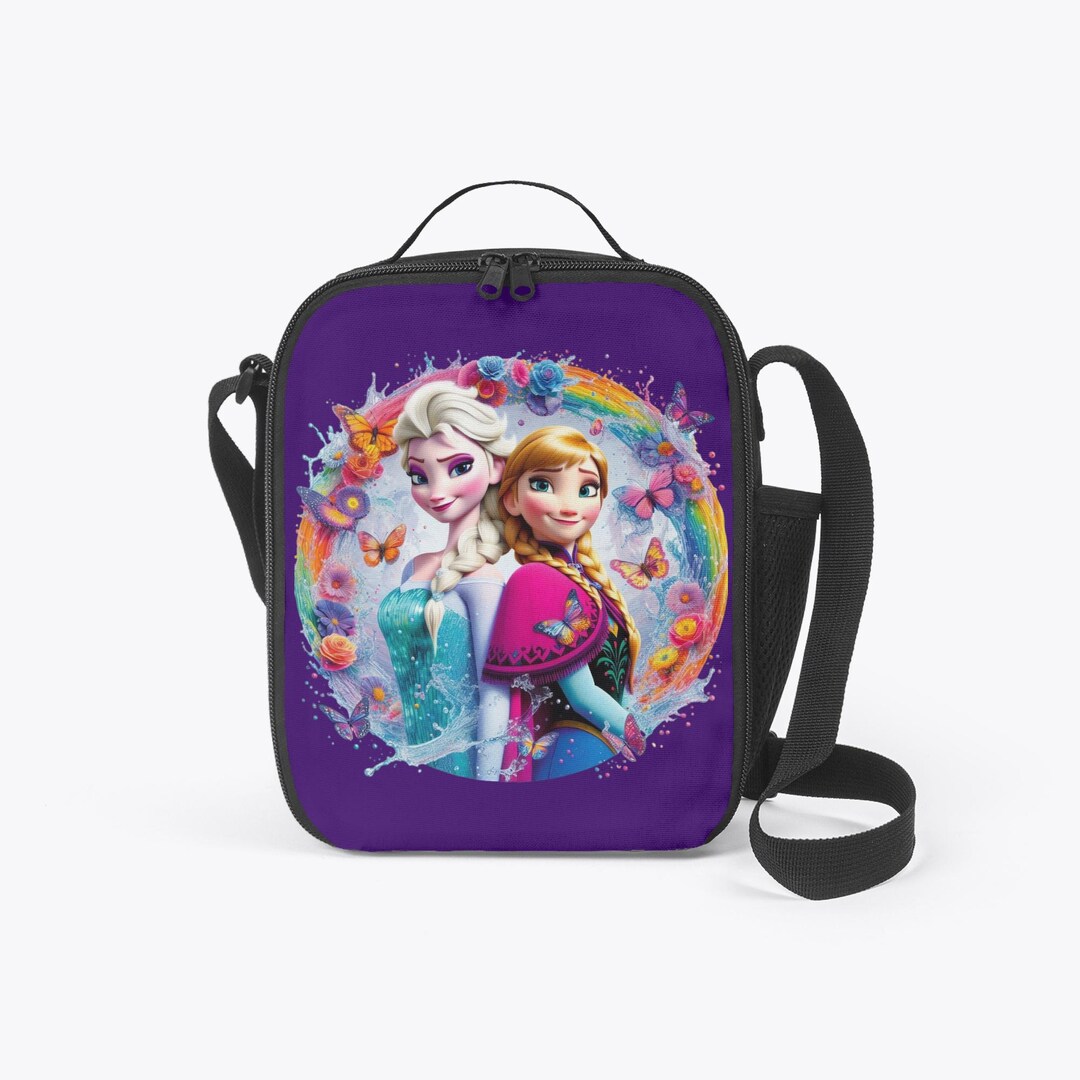 Elsa Anna Frozen Lunch Box, Girls Insulated Lunch Bag, Princess Lunch ...