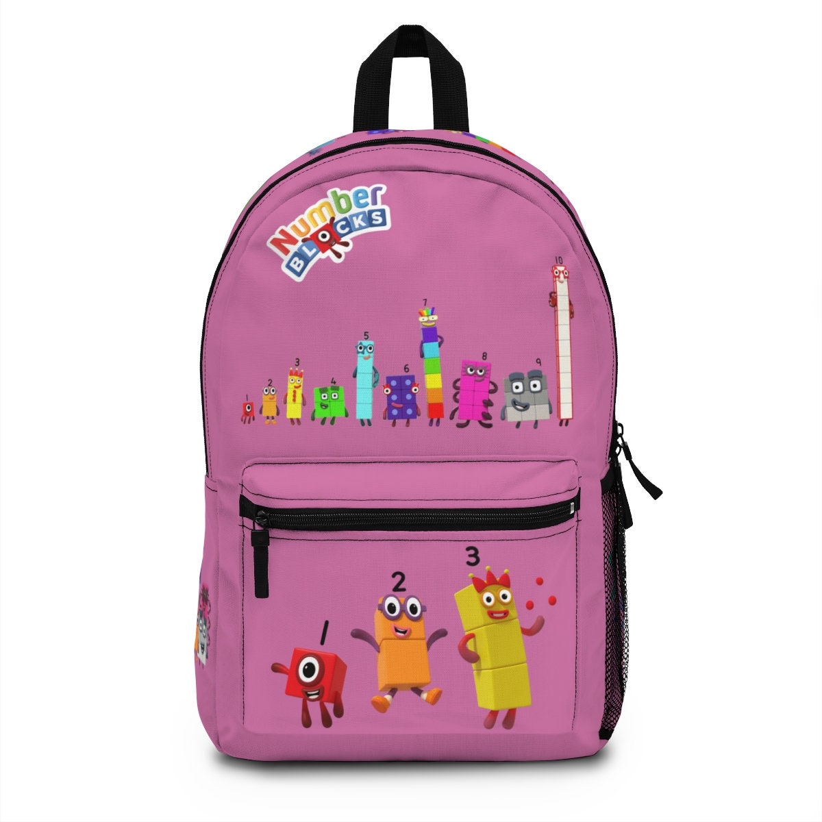 Numberblocks Backpack, 7 Color Options, Kids School Bag, Cartoon ...
