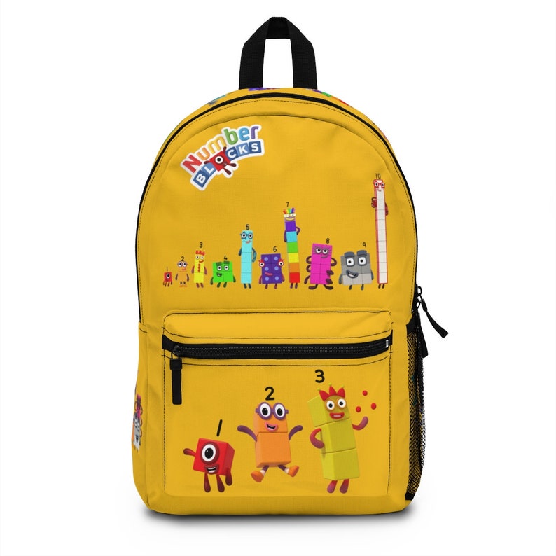 Numberblocks Backpack 7 Color Options Kids School Bag - Etsy Australia