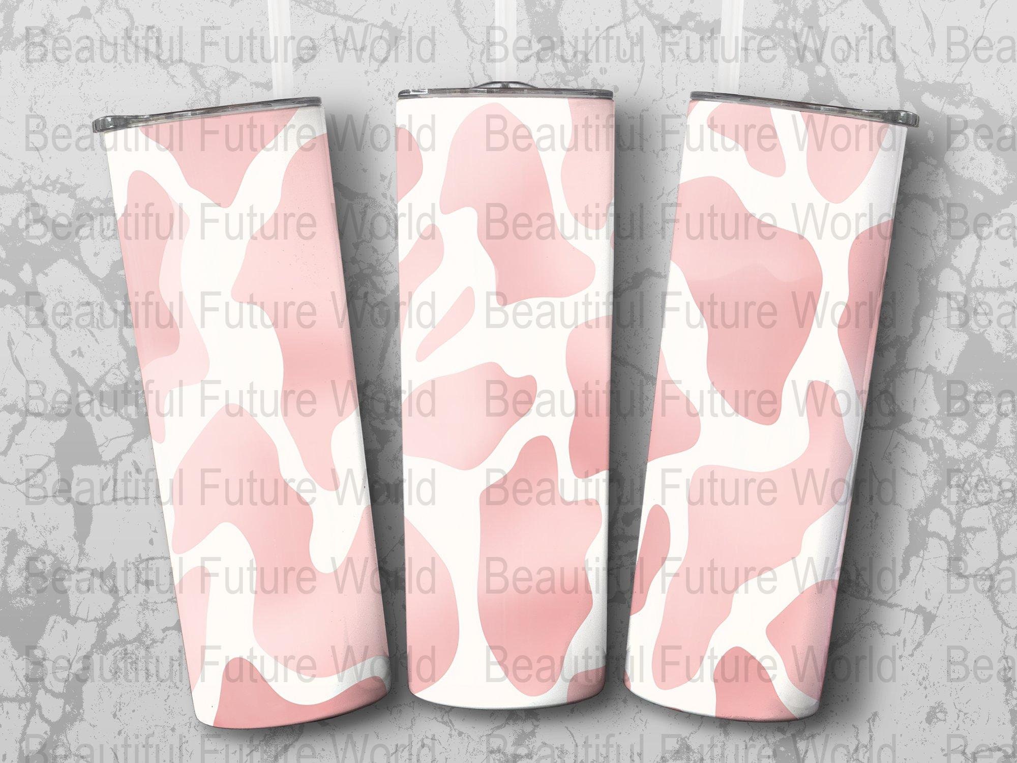 Pastel Pink and White Cow Print Digital File Cow Printable - Etsy