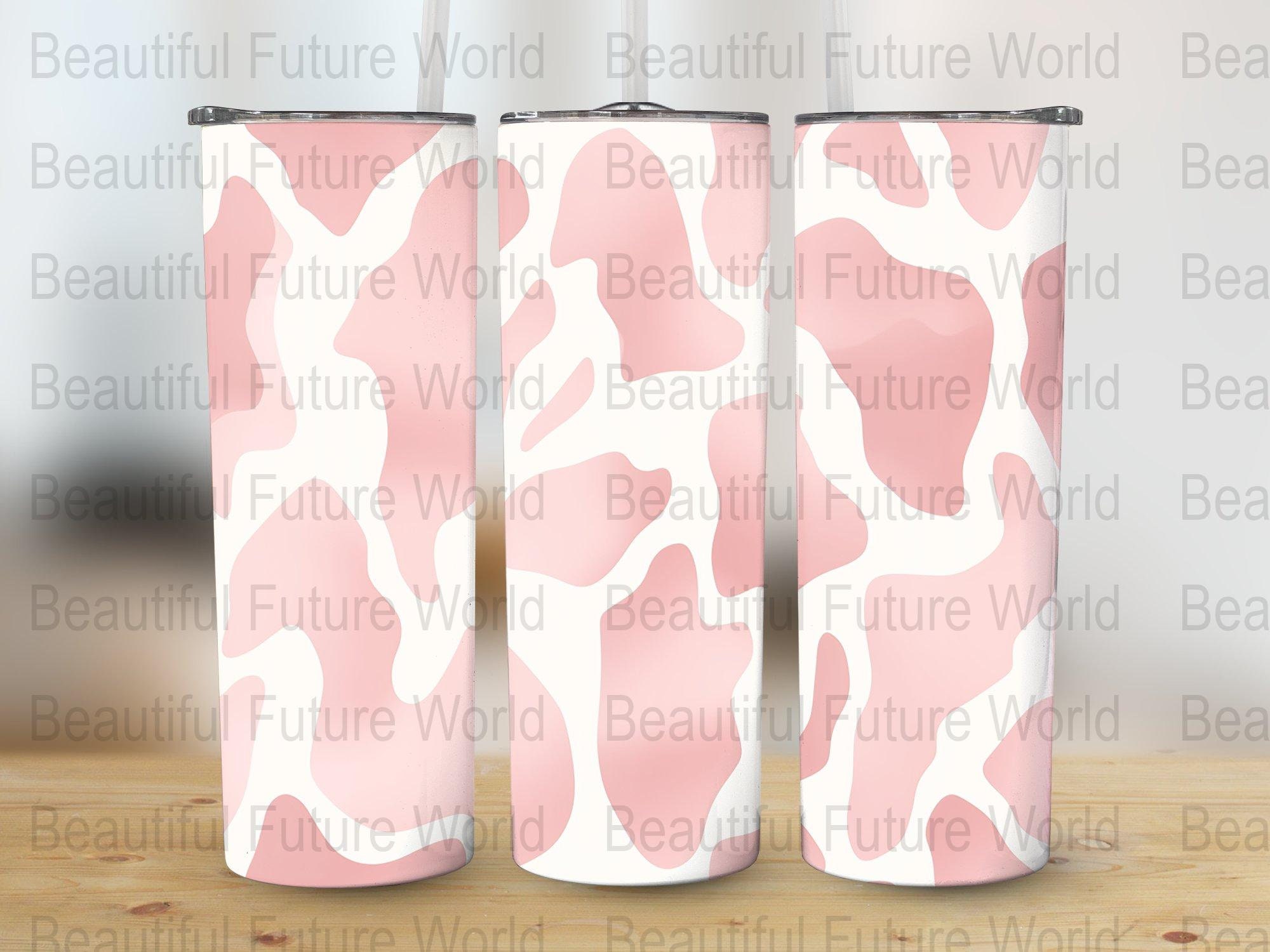 Pastel Pink and White Cow Print Digital File Cow Printable - Etsy