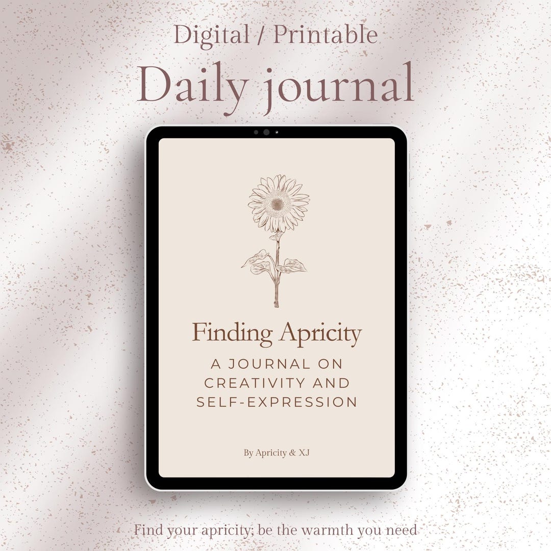 Creativity & Expression Journal Template | Digital Journal | Printable ...