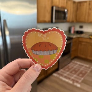 Pie Sticker Cutie Pie Sticker Food Stickers Heart Stickers Laptop ...