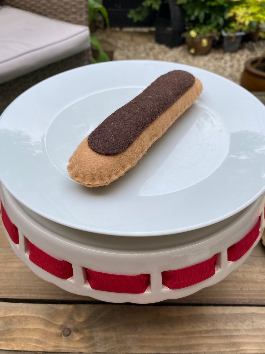 Felt Chocolate Eclair - Etsy
