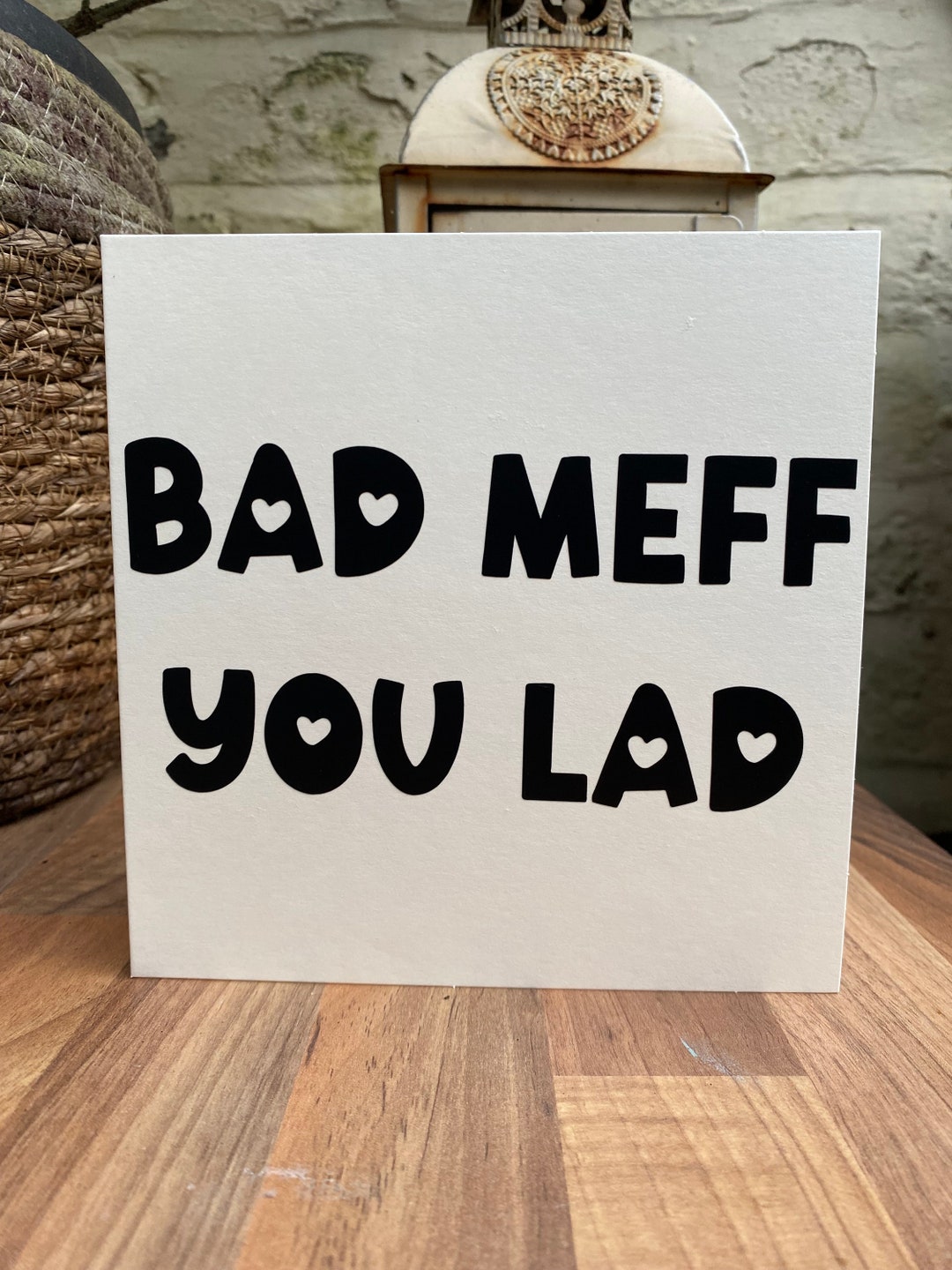 Scouse Card Bad Meff You Lad - Etsy