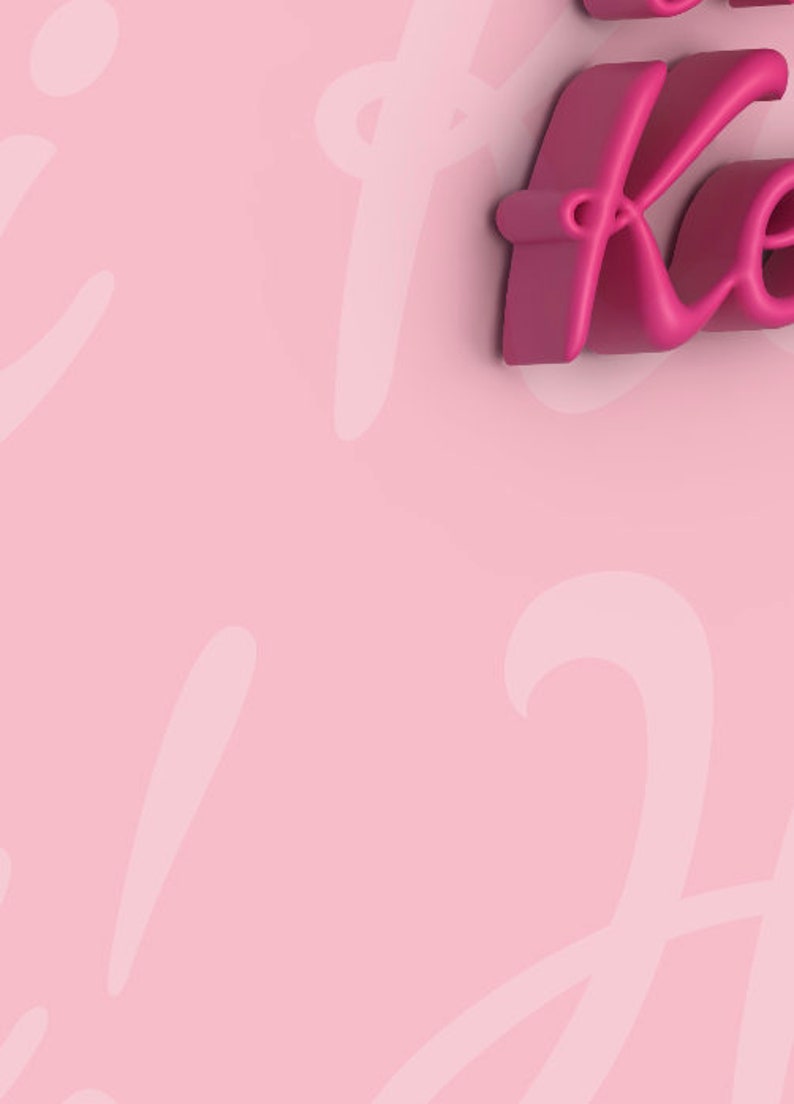 Hi Barbie Hi Ken Barbie Poster Set of 2 Barbie Digital - Etsy