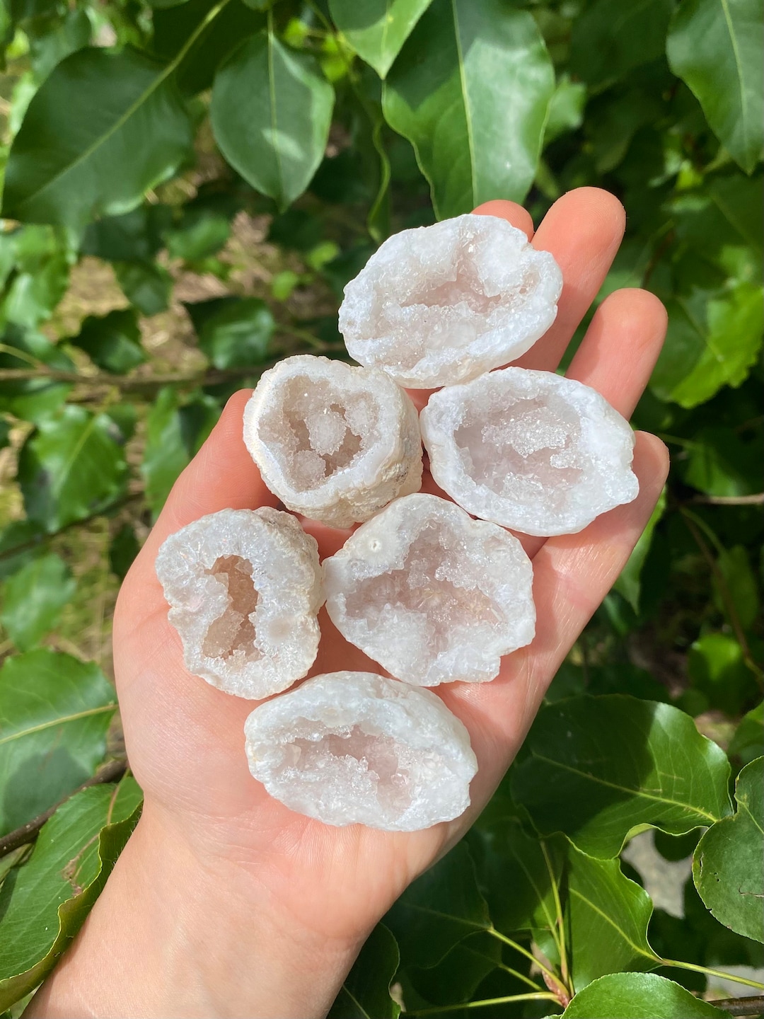 Sparkly Mini Quartz Geode, Quartz Crystal From Morocco - Etsy