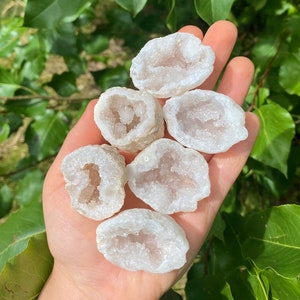 Sparkly Mini Quartz Geode, Quartz Crystal From Morocco - Etsy