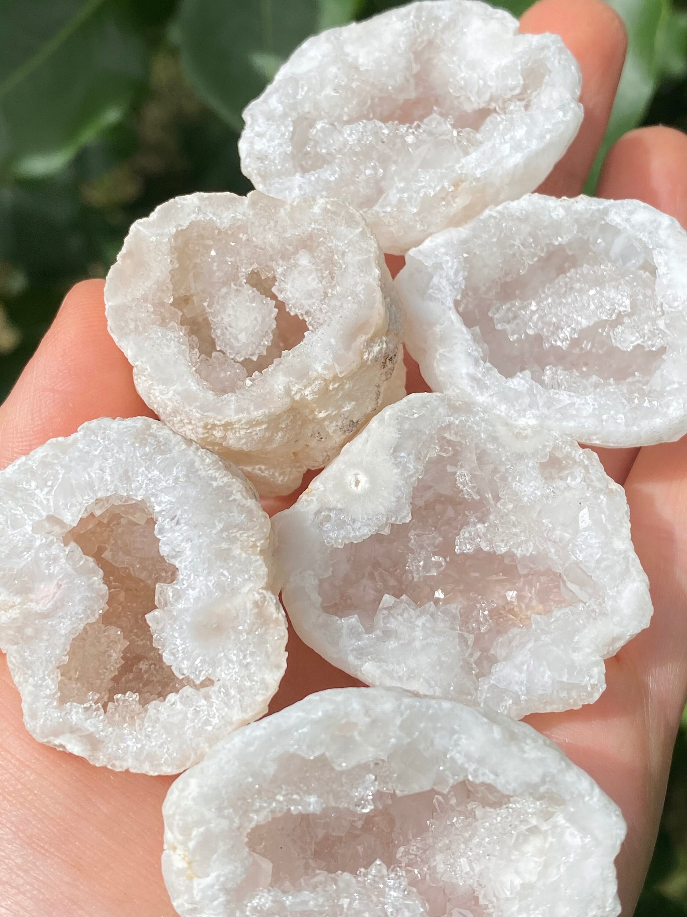 Sparkly Mini Quartz Geode, Quartz Crystal From Morocco - Etsy