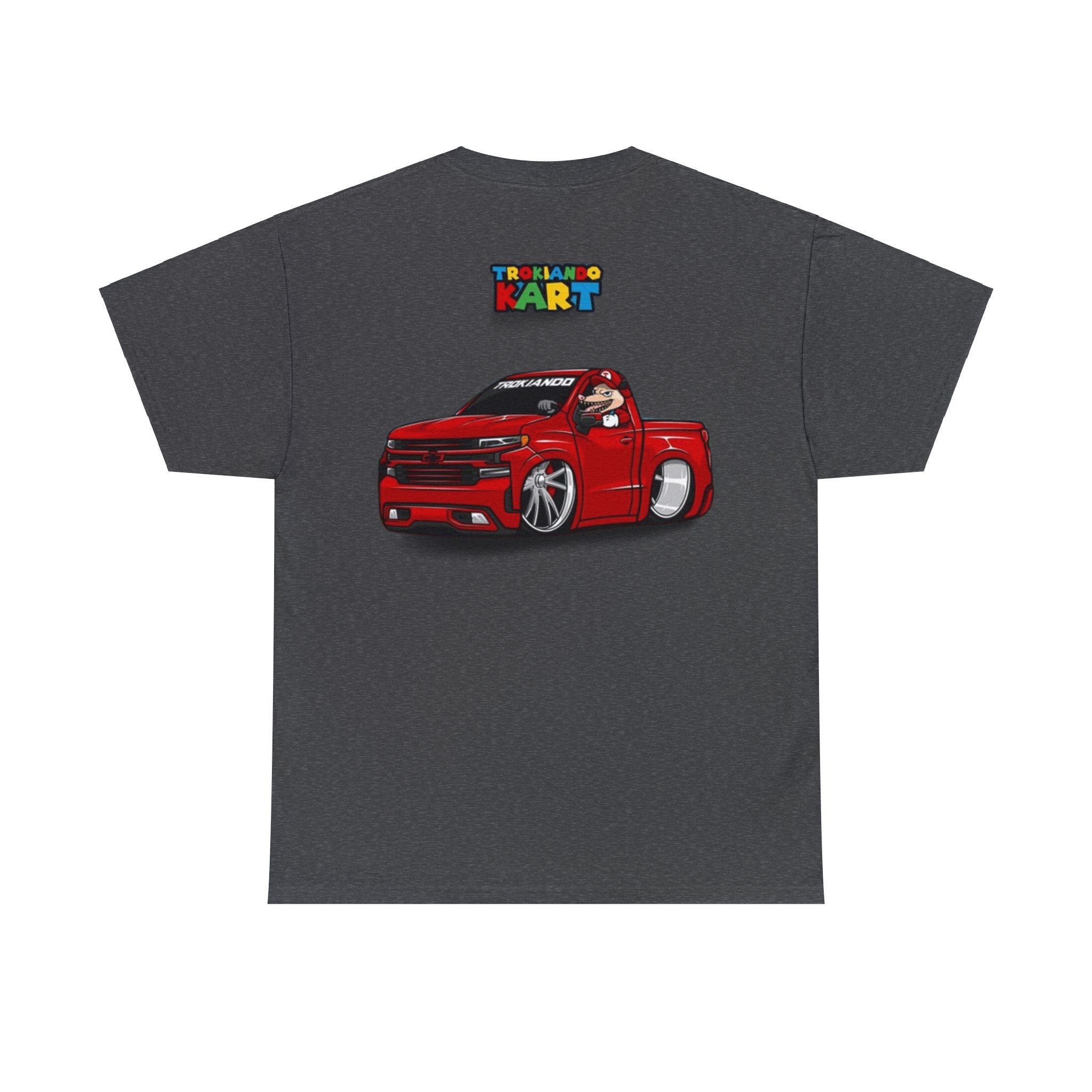 Premium Trokiando Kart Shirt Design is on the Back - Etsy