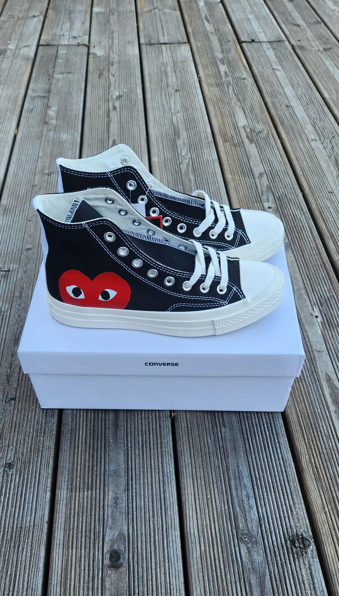 Converse All Star 70 Hi Comme Des Garçons CDG Shoes Trainers Unisex ...