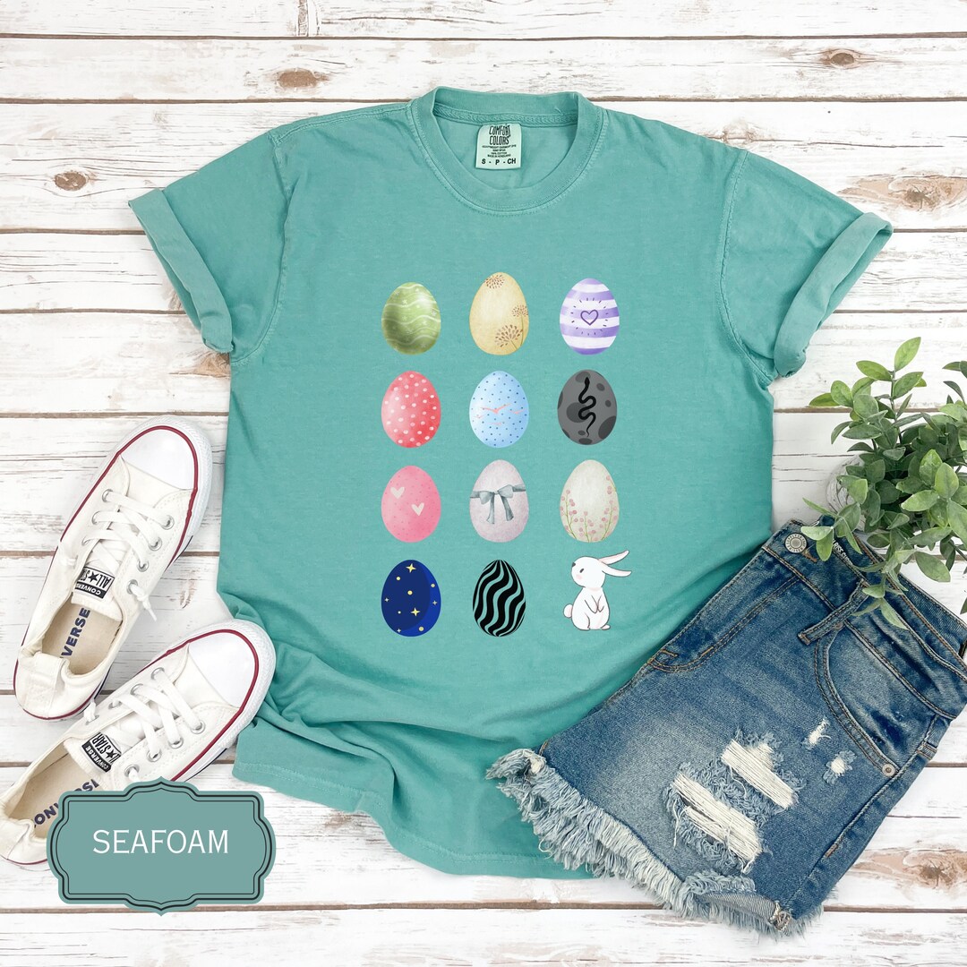 Eras Easter Eggs Shirt Subtle Swift Cute Comfort Colors Easter T-shirt ...