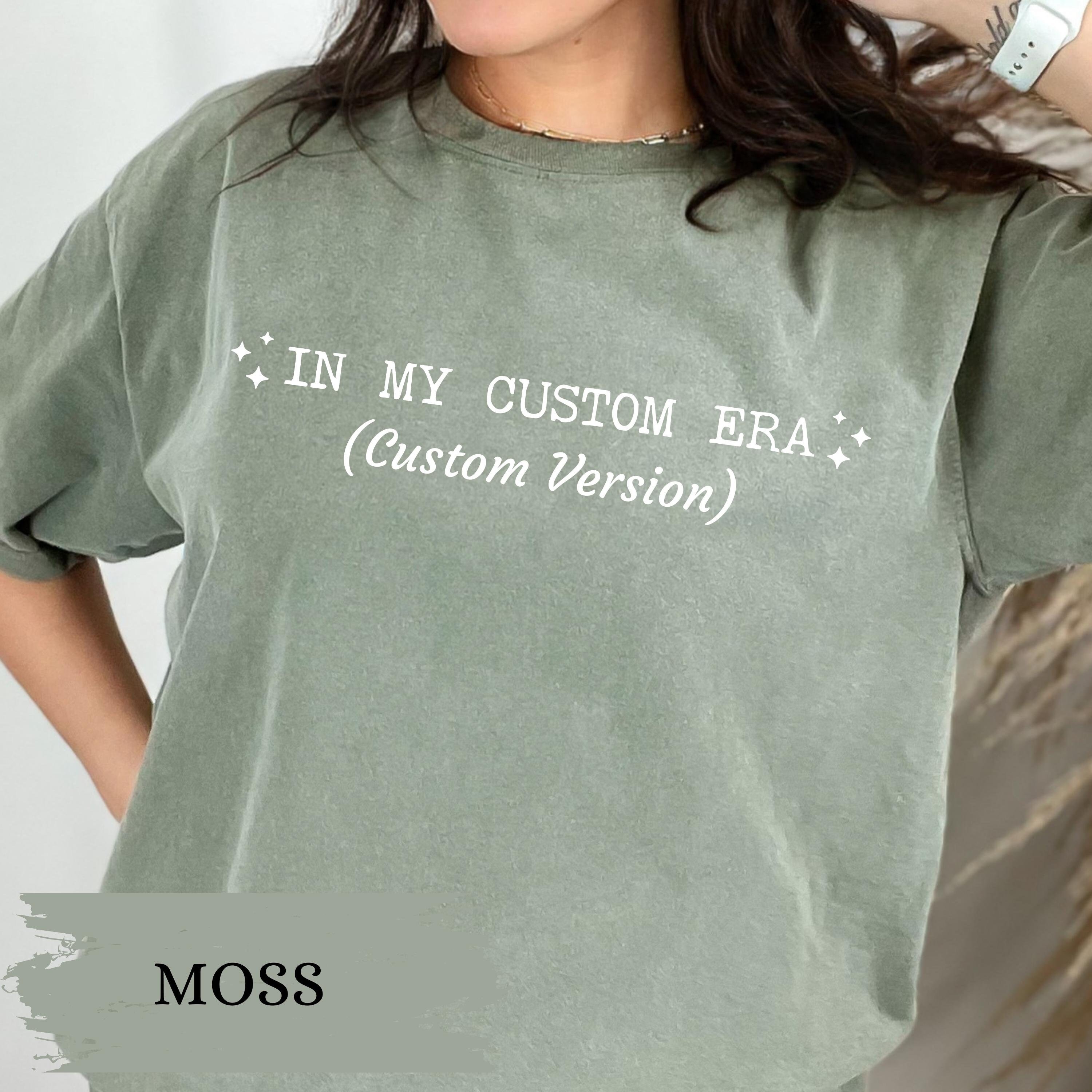 Custom Era T-shirt Personalized Era Shirt Swift Gift in My Era Shirt ...