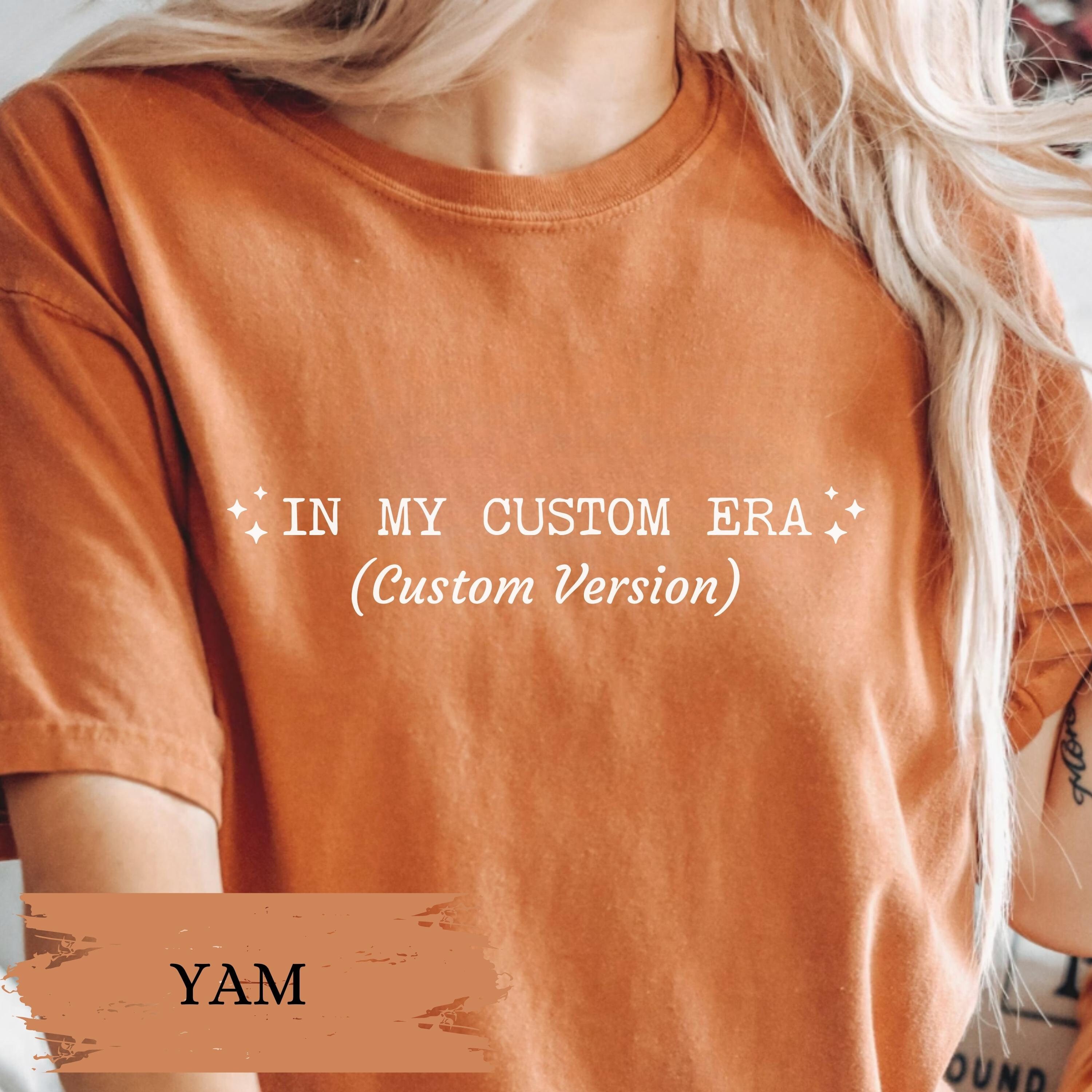 Custom Era T-shirt Personalized Era Shirt Swift Gift in My Era Shirt ...