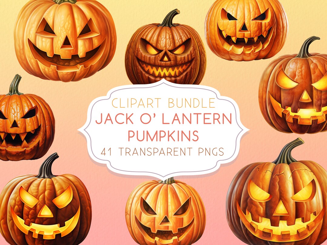 59 HALLOWEEN Spooky Cute Digital Clipart Bundle, Digital Watercolor ...