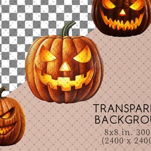 59 HALLOWEEN Spooky Cute Digital Clipart Bundle, Digital Watercolor ...