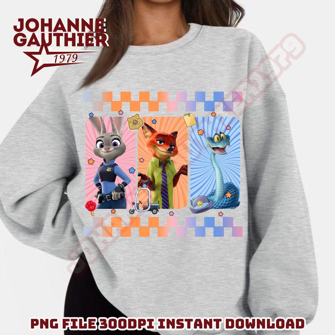Zootopia Disney PNG, Cute Zootopia Disney Collage Nick Wilde and Judy ...