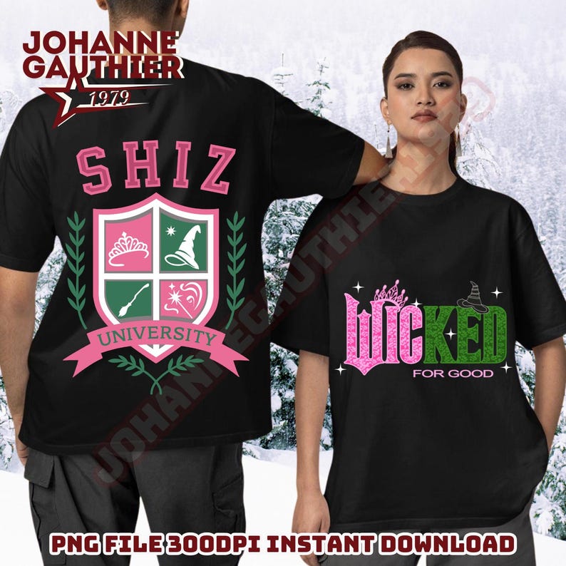 Shiz University Wicked for Good Season 2 PNG, Elphaba and Glinda PNG ...