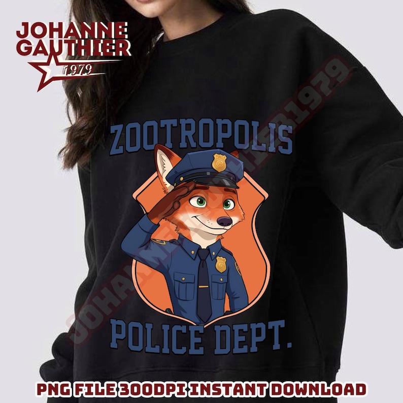 Zootropolis Zootopia Disney PNG, Police Dept Nick Wilde Disney Fan Art ...