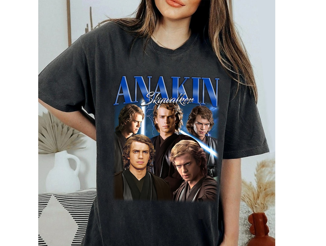 Anakin Skywalker Vintage T-shirt Anakin Skywalker T-shirt - Etsy