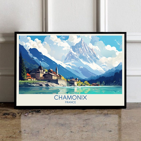Chamonix Art - Etsy