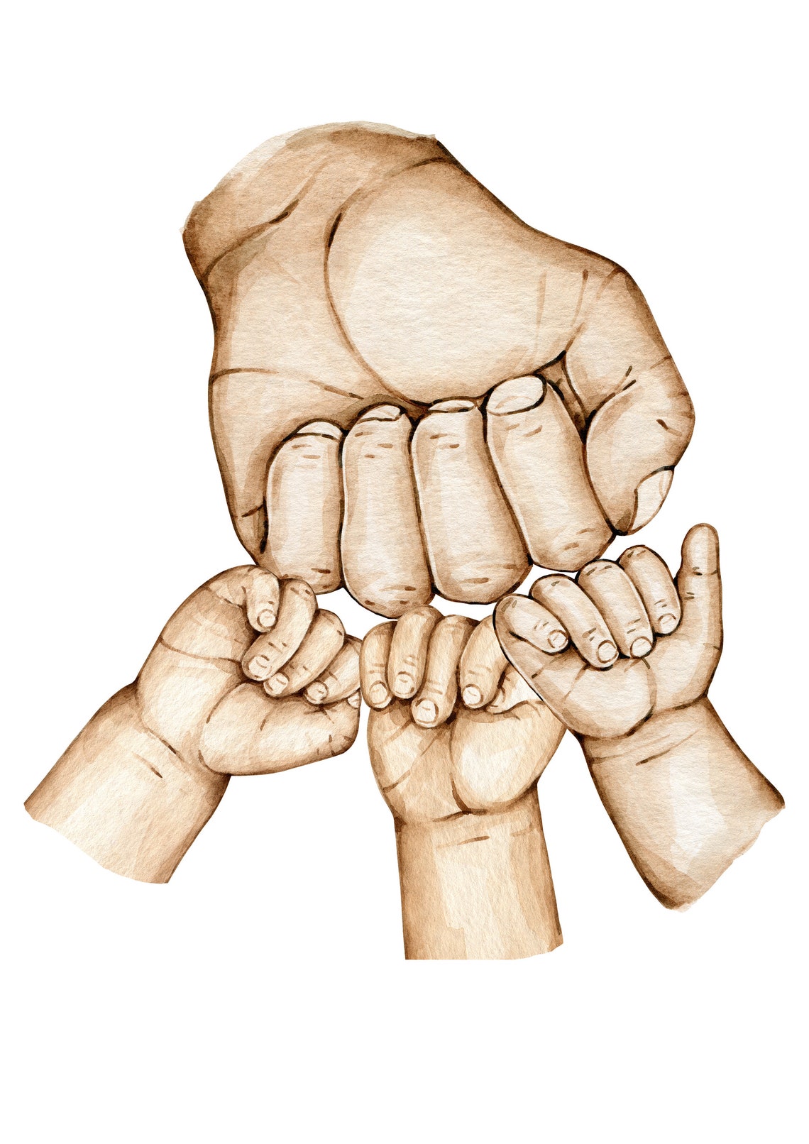 Father and Son Hand Png Son and Father Hand Gift for - Etsy