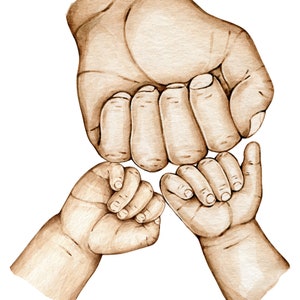 Father and Son Hand Png Son and Father Hand Gift for Father Gift From ...