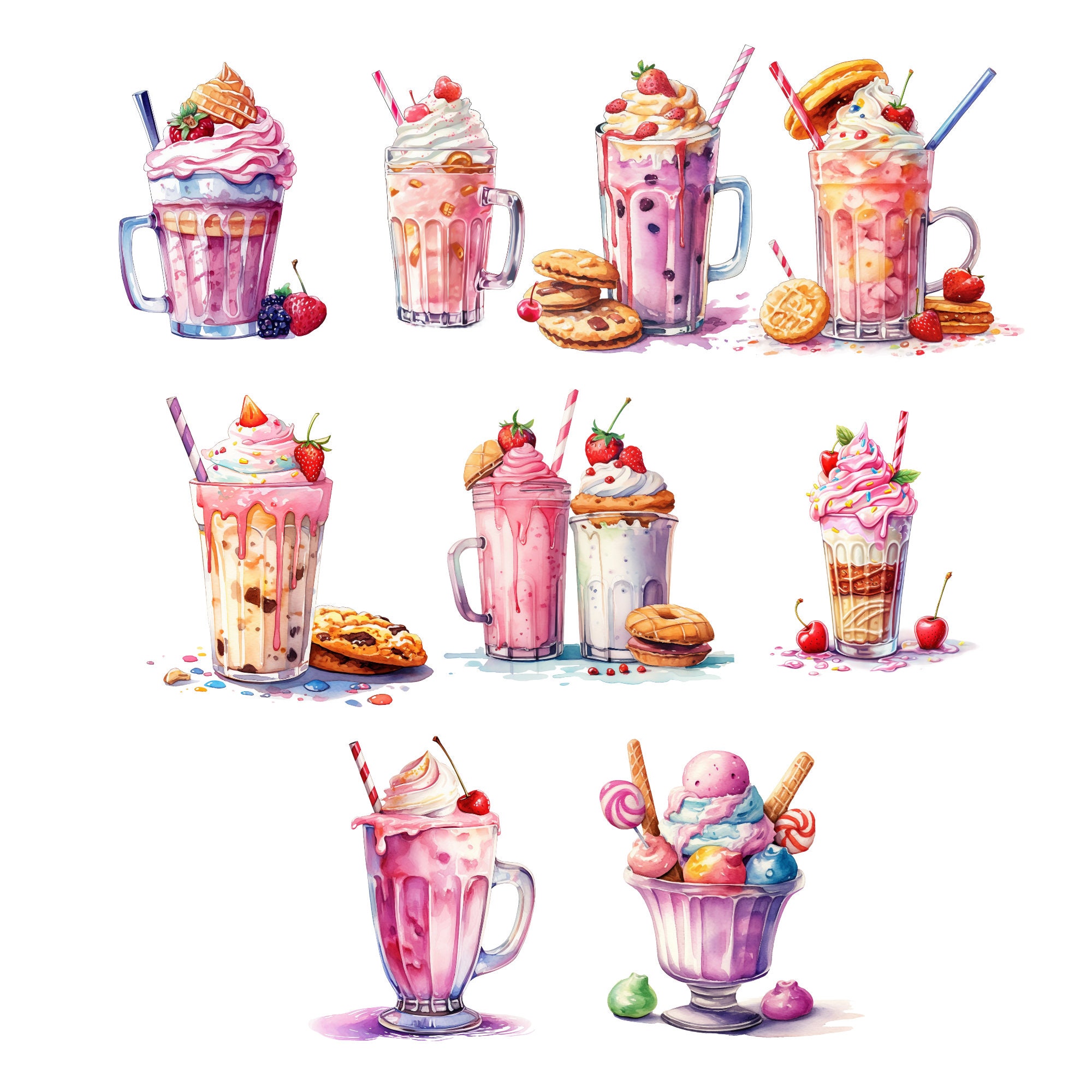 Sweet Treat Clipart PNG Designs Irresistible Desserts, Candies, Cakes ...