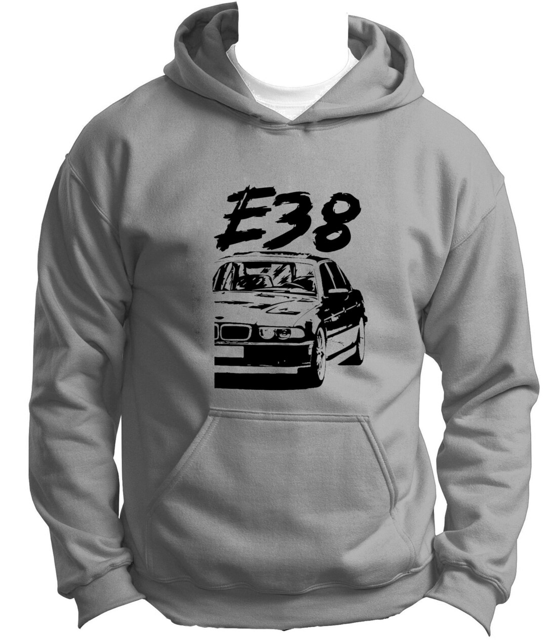 E38 7 Series Old School Sweater Desing DTG Print Logo Sweatshirt Adult ...