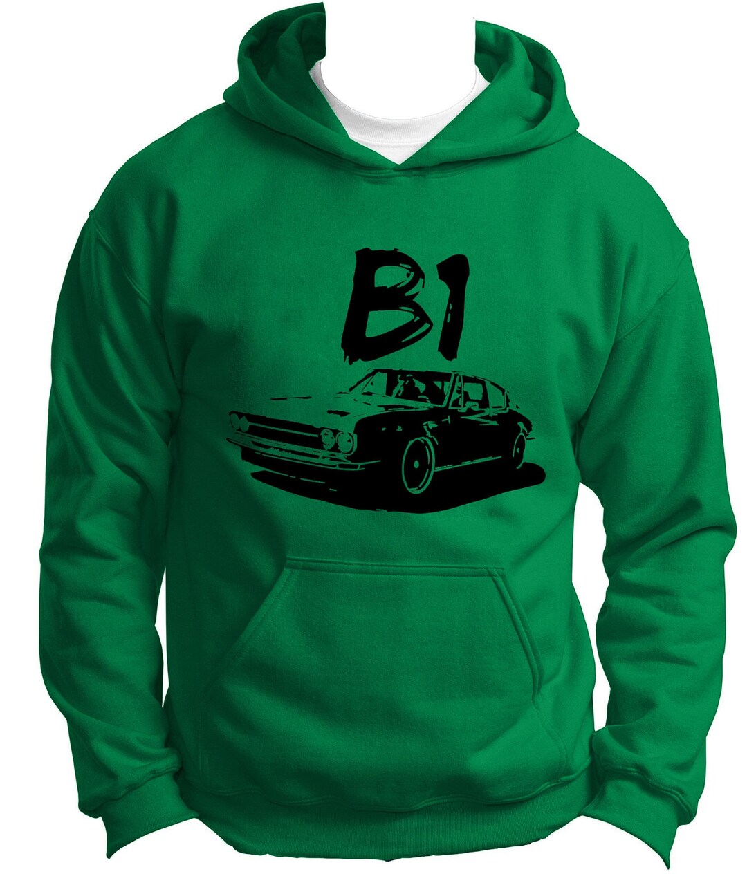 80 B1 Old School Sweater Desing New DTG Print Logo Sweatshirt Adult Car ...