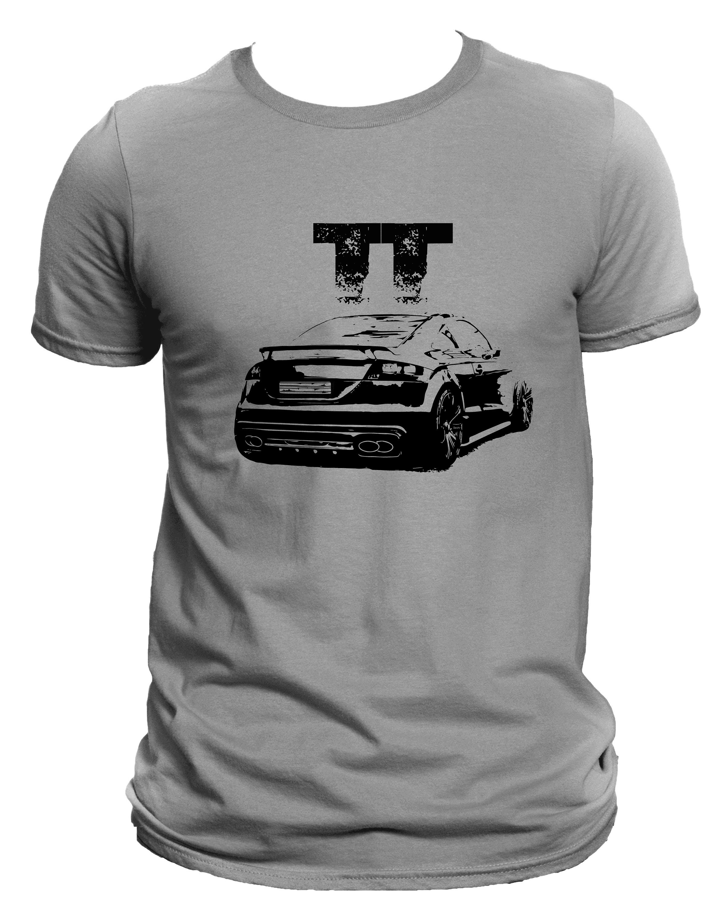 TT 8J T-shirt New DTG Print Logo Shirt Short Sleeve Amazing Adult Car ...