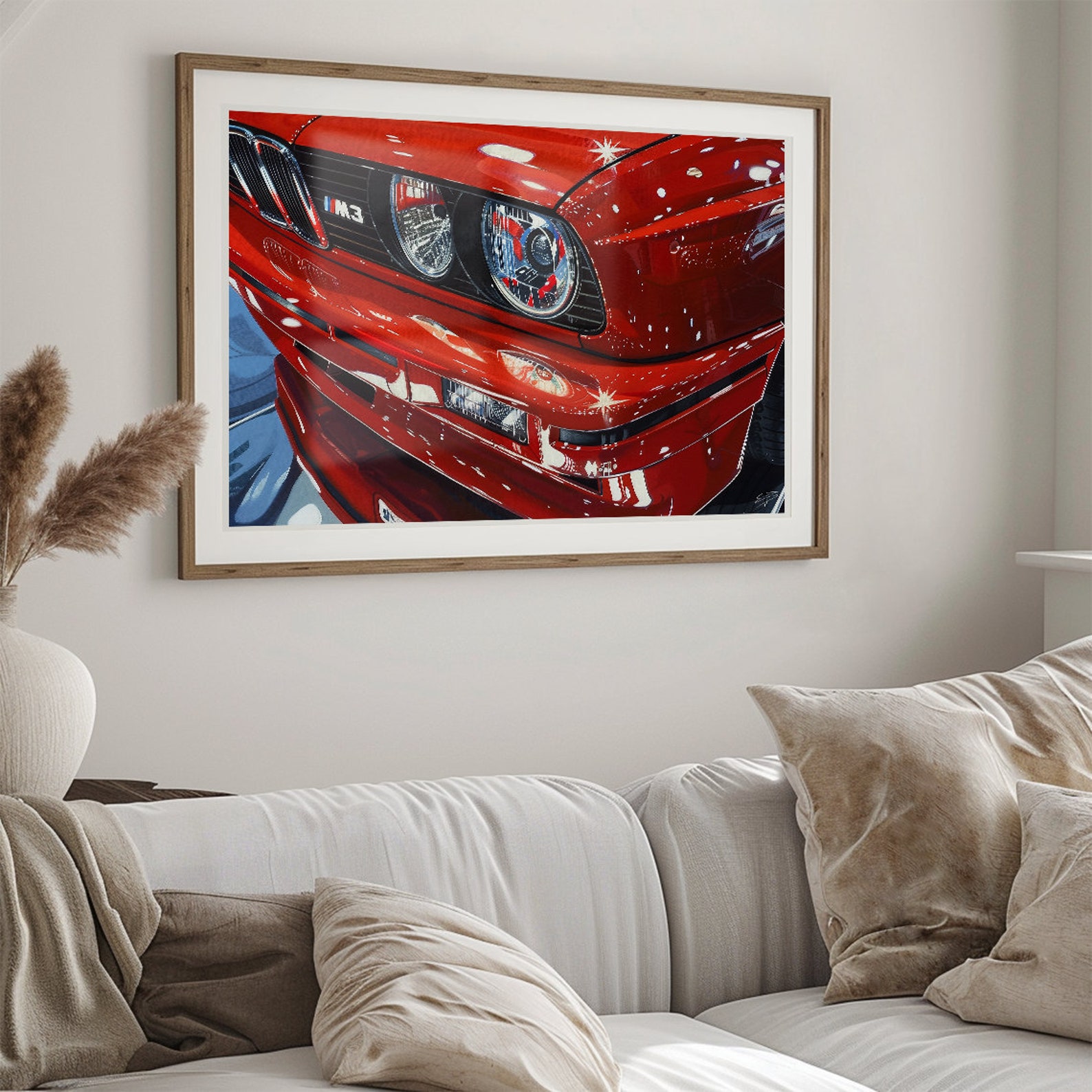 BMW M3 E30 Poster: Oil Painting Style Car Art (digital Download) - Etsy