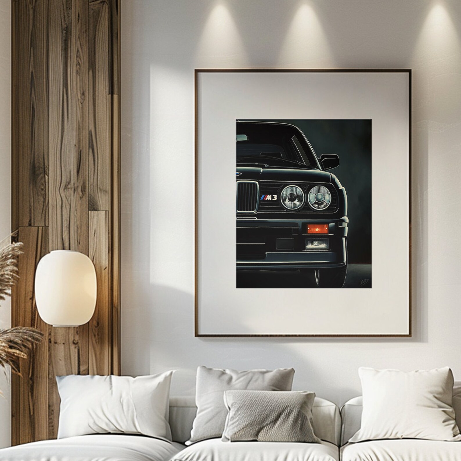 BMW M3 E30 Poster: Oil Painting Style Classic Car Art (digital Download ...