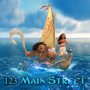 Moana Invitation, Moana Birthday Video Invitation, Moana Invitation ...