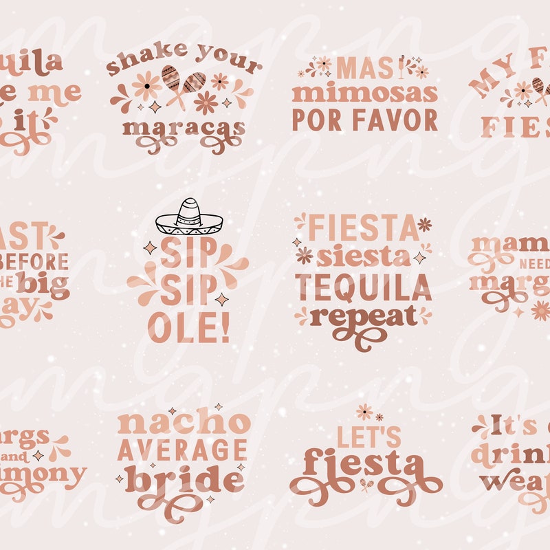 Fiesta Svg - Etsy
