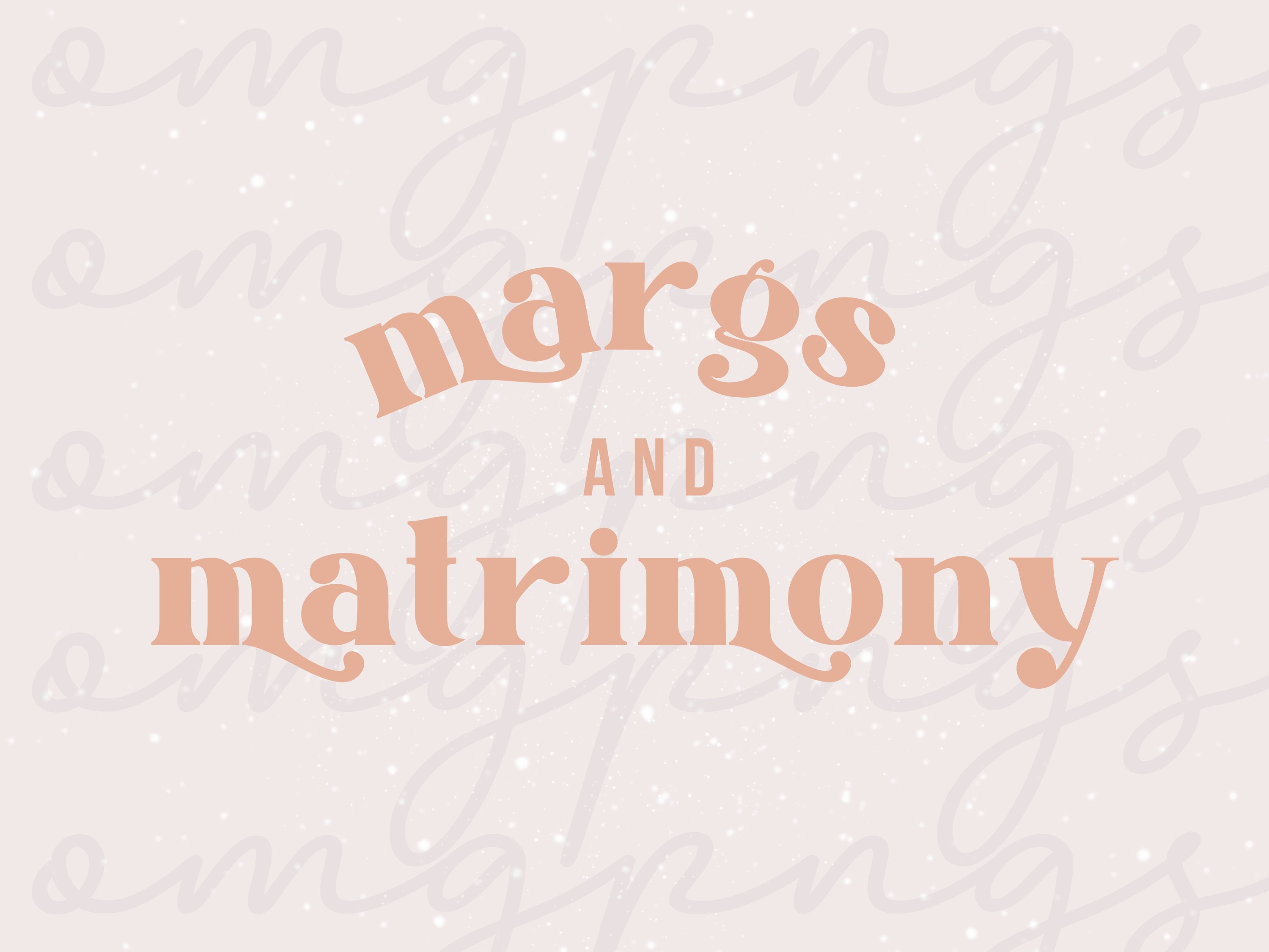 Margs and Matrimony Svg. Bridal Svg. Mexican Wedding Svg. Retro ...