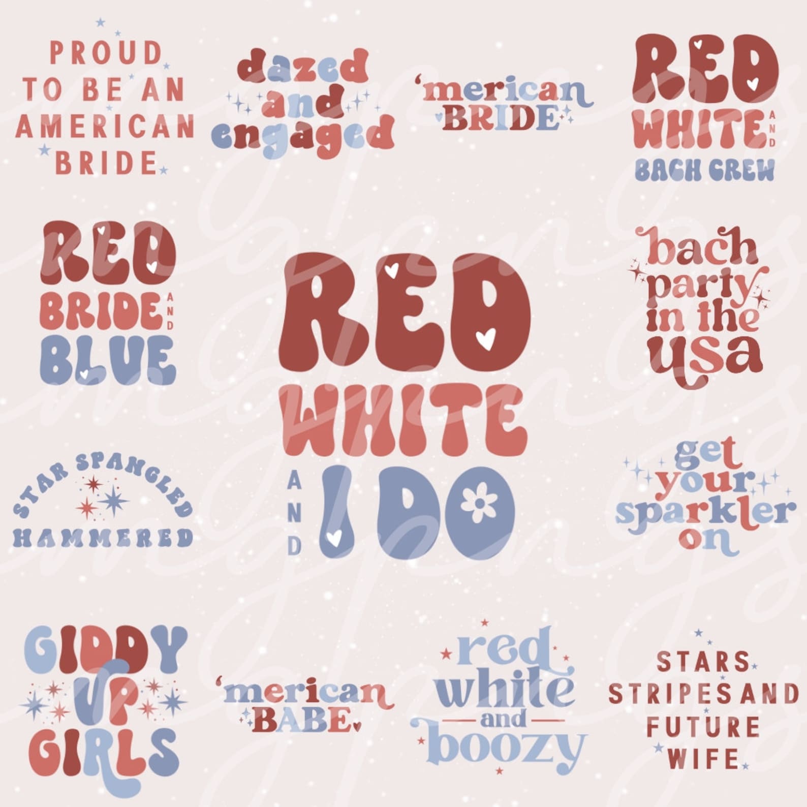 4th of July Bachelorette Png Bundle, Independence Day Party Svg, 4th of ...