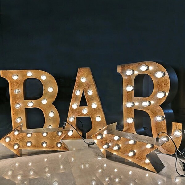 Light up Letters - Etsy UK