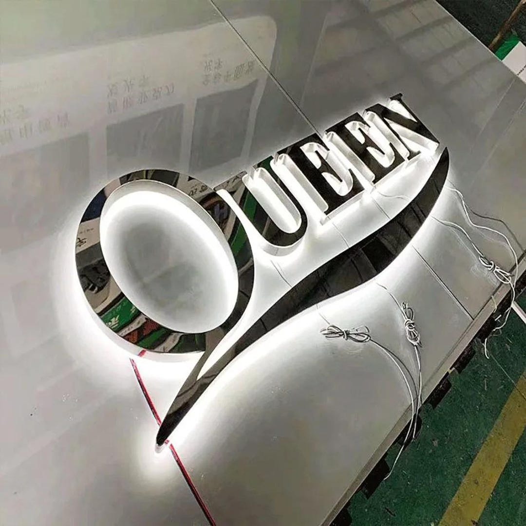 Custom Business Sign 3D Business Sign Custom Metal Sign Custom 3D Sign ...