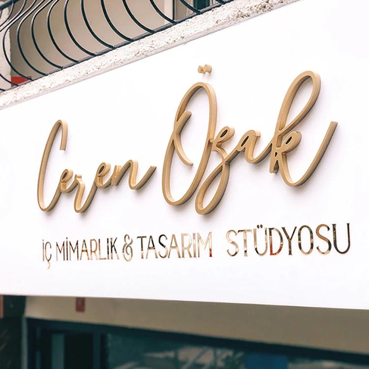 Custom Business Sign 3D Business Sign Custom Metal Sign Custom Acrylic ...