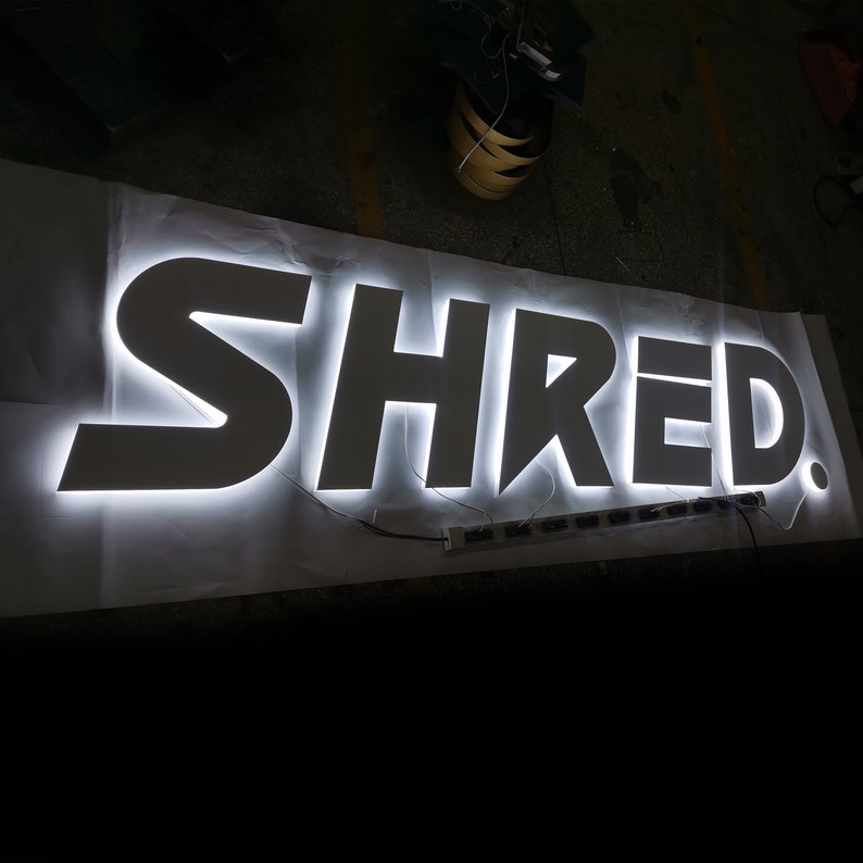 Custom Business Sign 3D Business Sign Custom Metal Sign Custom Acrylic ...