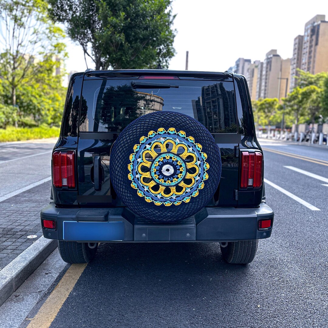 Crochet Tire Cover,rav4 Tire Cover,girl Tire Cover,suv Tire Cover ...