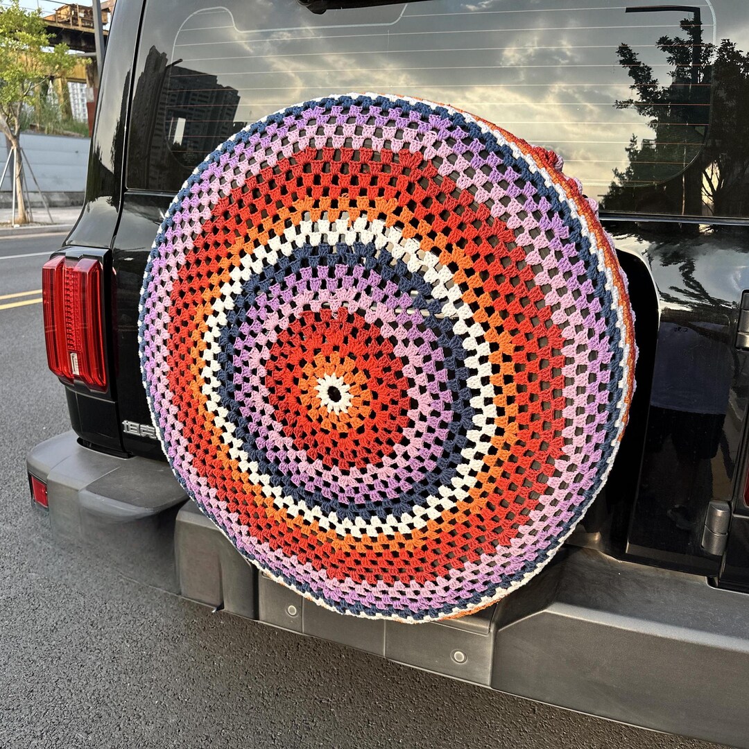 Crochet Tire Cover,rav4 Tire Cover,girl Tire Cover,suv Tire Cover ...
