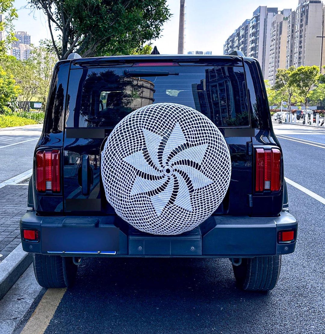 Crochet Tire Cover,rav4 Tire Cover,girl Tire Cover,suv Tire Cover ...
