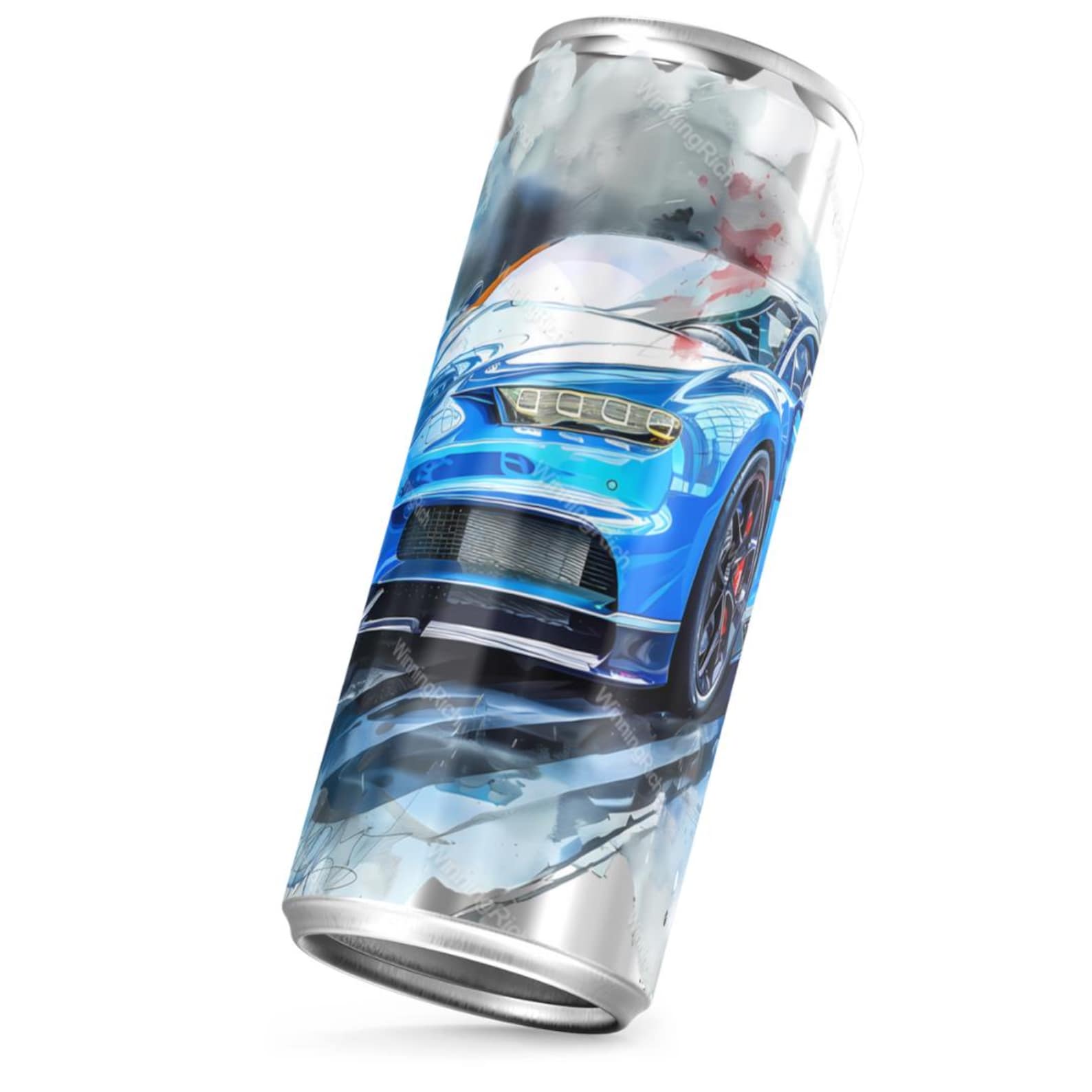 Bugatti Chiron Watercolor Clipart – Luxury Sports Car PNG – Digital ...